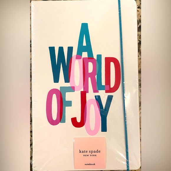 kate spade | Office | Kate Spade New York Notebook Large A World Of Joy ...